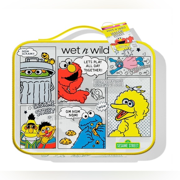 wet n wild | Bags | Wet N Wild Limited Edition Sesame Street Makeup Bag ...